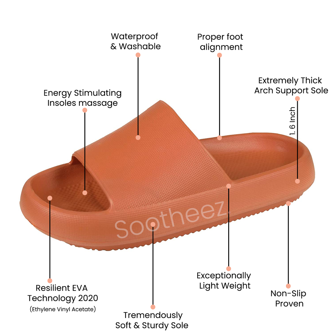 Comfy Sandals, Slides For Women | Buy Thick Sole Men Slippers Online ...